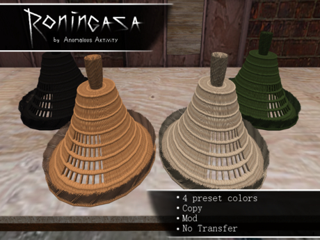 Second Life Marketplace - [A.A] Samurai Hat - Roningasa